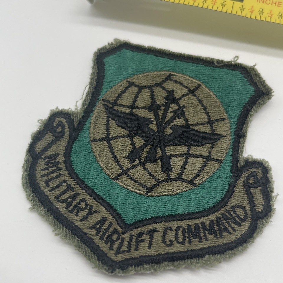 U.S. Military Air Force Airlift Command Shoulder Patch Insignia Subdued ...