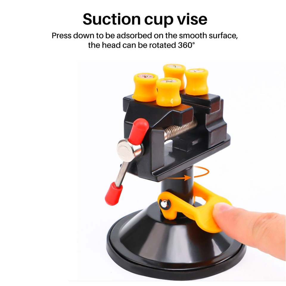 Tragbare Tisch Schraub Stock Klemme für Kleine Arbeiten Hobby Schmuck ...