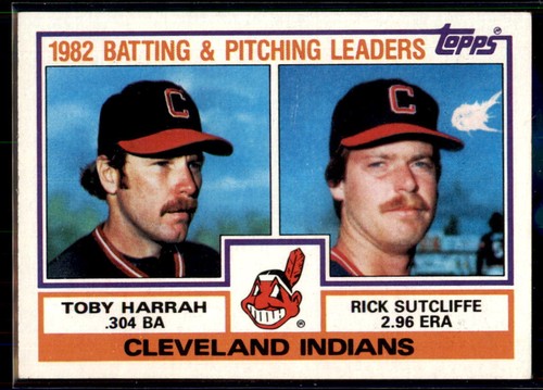 1983 Topps Indians Leaders / Checklist #141 Cleveland Indians | eBay