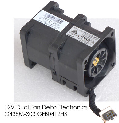 Fan Delta Electronics 12V 1,82A GFB0412EHS 489848-001 532149-001 40mm ...