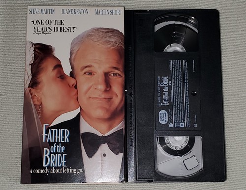 Father of the Bride VHS 1992 Video Tape Steve Martin Diane Keaton ...