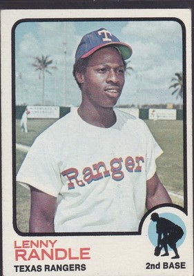 1973 TOPPS BASEBALL LENNY RANDLE #378 RANGERS EX+ *55285 | eBay