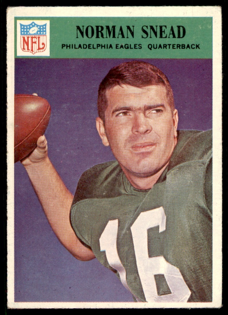 1960 Topps Norm Snead Philadelphia Eagles #142 | eBay