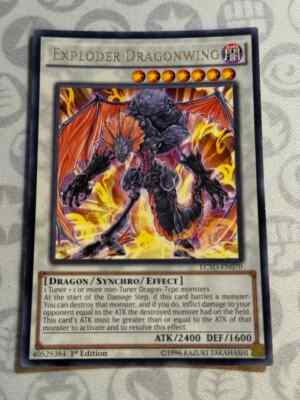 Exploder Dragonwing - LC5D-EN070 - Rare (NM) - Yugioh | eBay