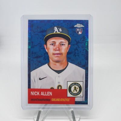 Nick Allen ROOKIE BLUE Toile /199 2022 Topps Platinum Anniversary #235 ...