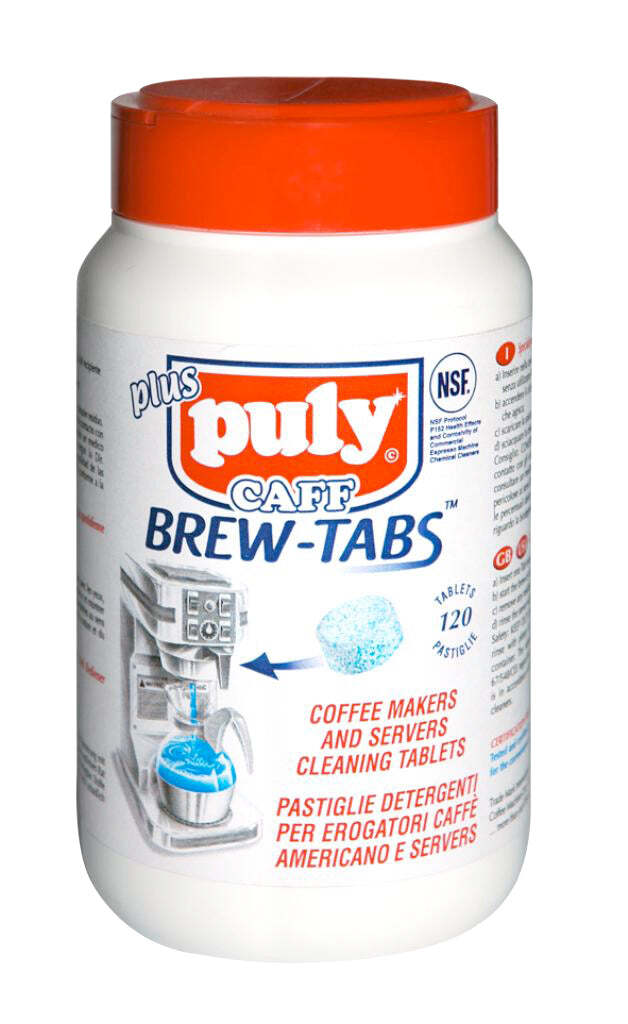 Puly Caff Brew Clean Tablets | 120 x 4 Gram Tablets | Puly Brand ...