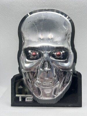 Loot Crate Exclusive T2 Terminator 2 Metal Face Print Still Has ...