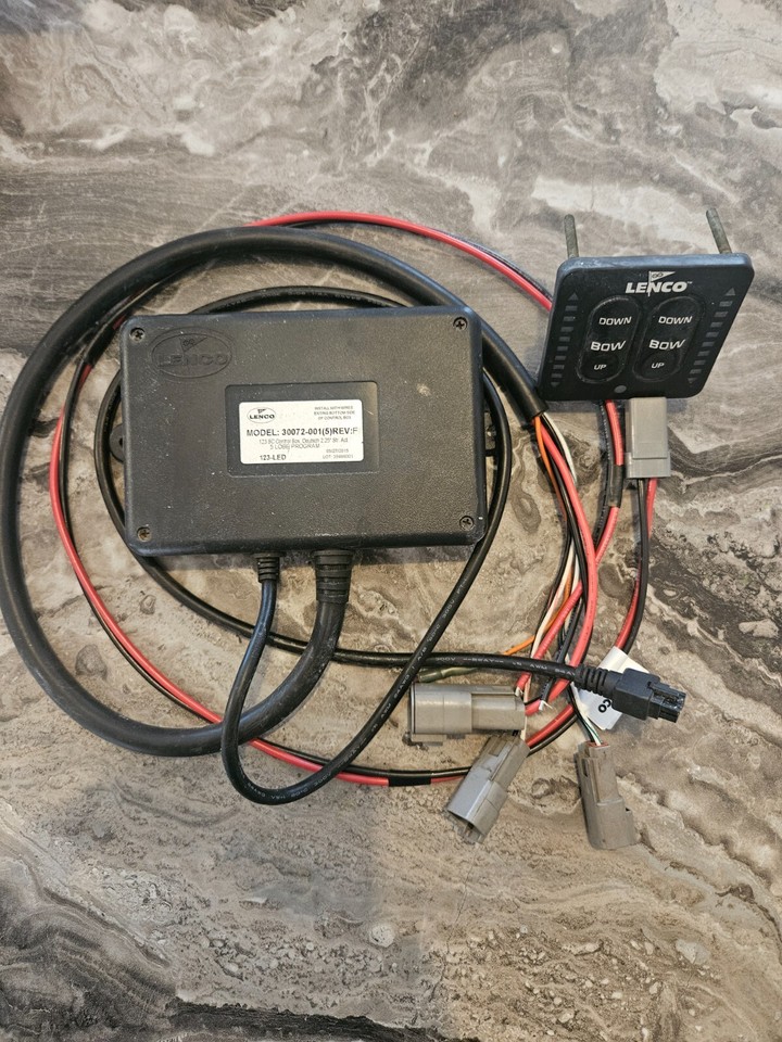 lenco trim tab control box | eBay