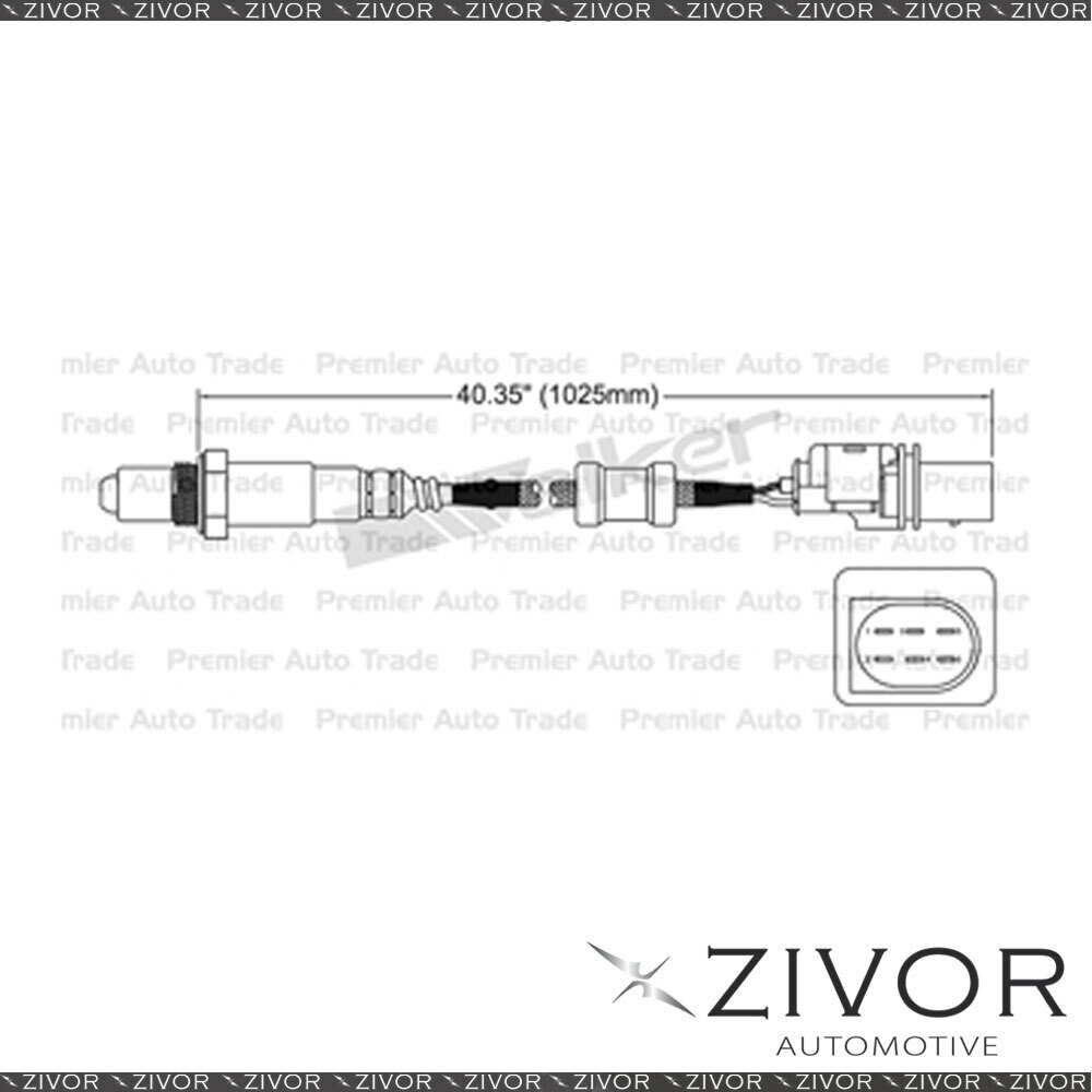 Pre-Catalytic Oxygen Sensor Right For Audi Q7 Diesel 4.2 Twin Turbo ...