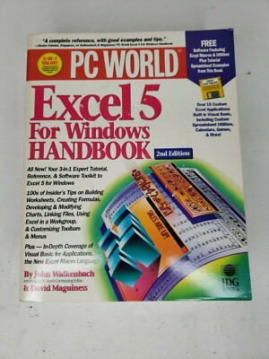 PC World Excel 5 for Windows Handbook by David Maguiness and John ...