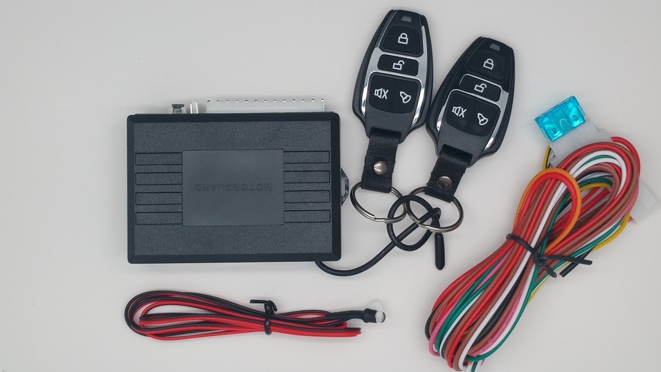 MOTORGUARD 898D ONE WAY REMOTE KEYLESS CAR VAN ALARM SECURITY SYSTEM ...