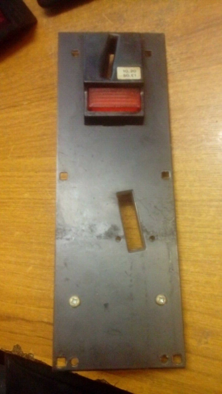 COIN MECHANISM ENTRY PLATES AND HOLDERS MARS COIN CONTROLS NRI CASHFLOW ...