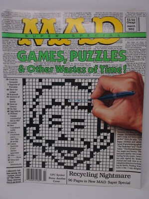 Mad Magazine Super Special Games, Puzzles, & Other Wastes of Time ...