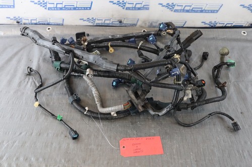 02 03 04 ACURA RSX TYPE-S K20A2 OEM 6SPD ENGINE & CHARGE WIRE HARNESS ...
