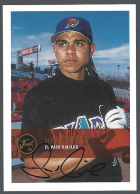 2000 Just Minors Alex Cintron #221 IP autograph signed card | eBay