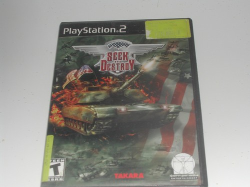 Seek and Destroy Sony PlayStation 2 Complete CIB PS2 Game Choro Q ...