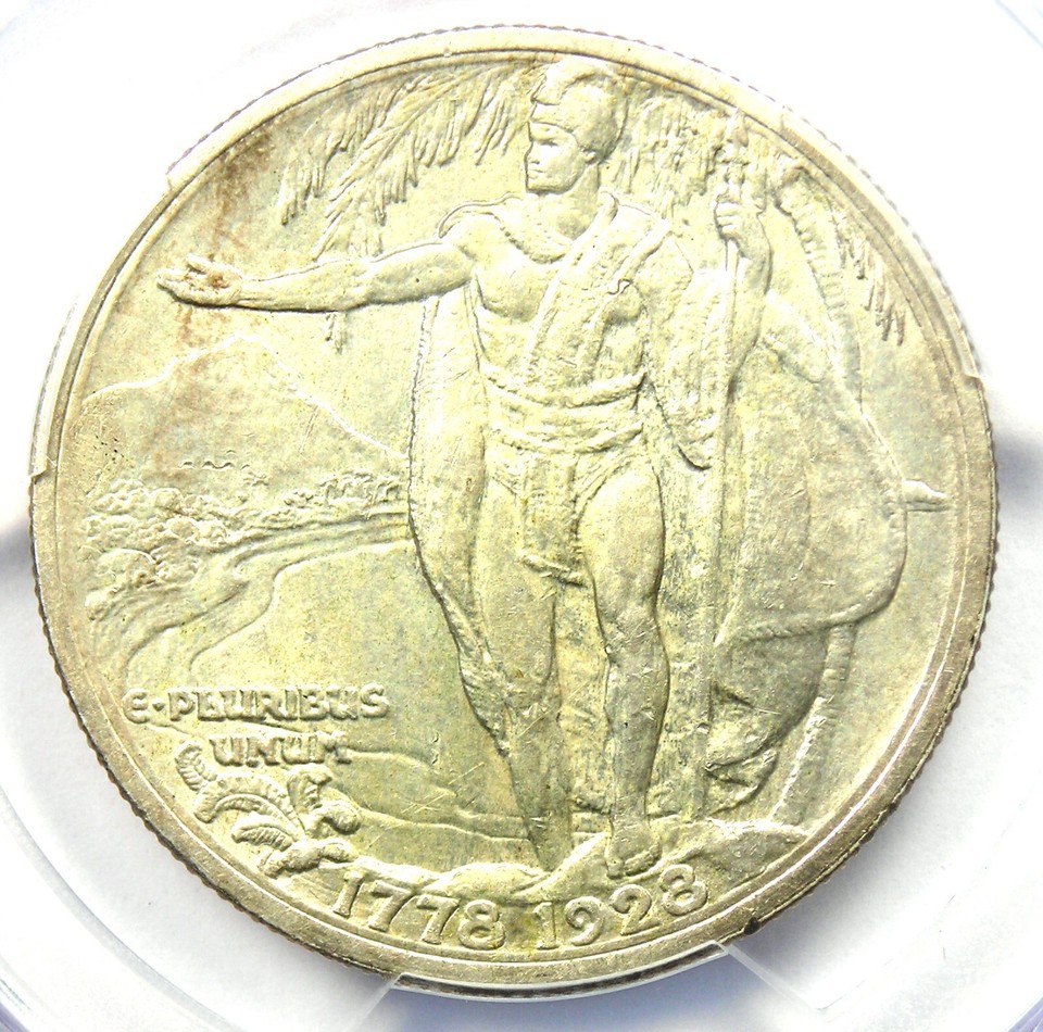1928 Hawaiian Commemorative Half Dollar 50C Coin PCGS Uncirculated ...