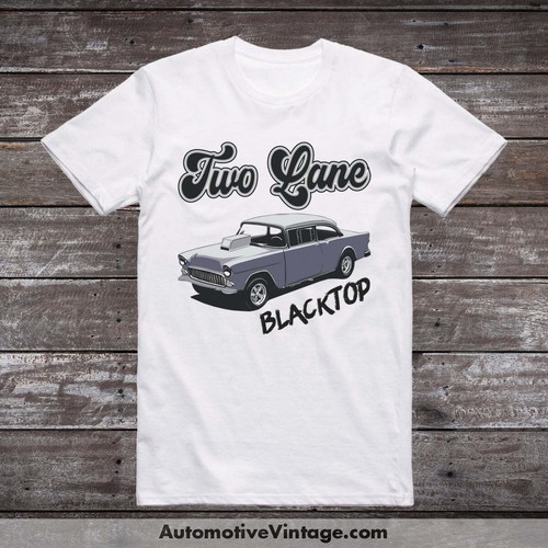 Two Lane Blacktop 1955 Chevy Car Movie T-shirt | eBay