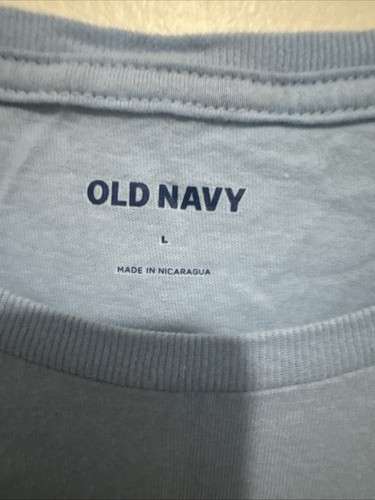 Marvel Comics Group Old Navy T Shirt Large Blue Short Sleeve Crew Neck | eBay