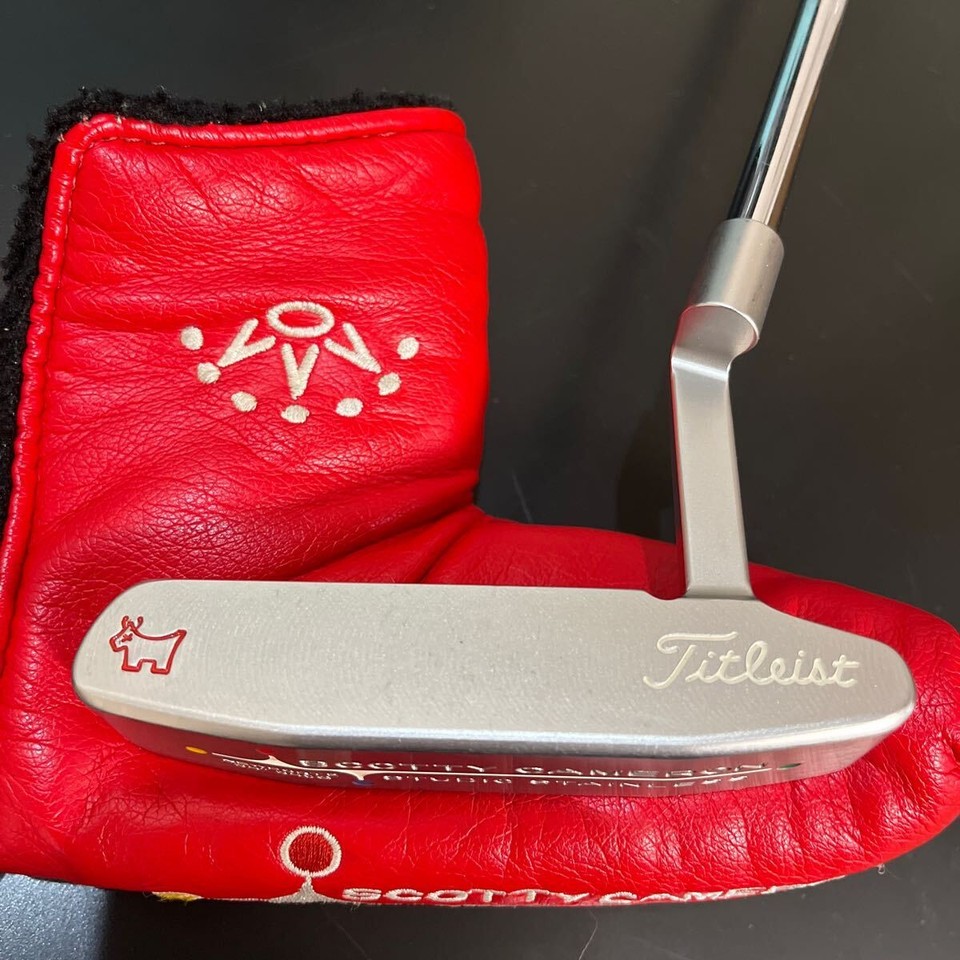 Scotty Cameron Studio Stainless Newport 2 Junkyard dog Custom putter 34 ...