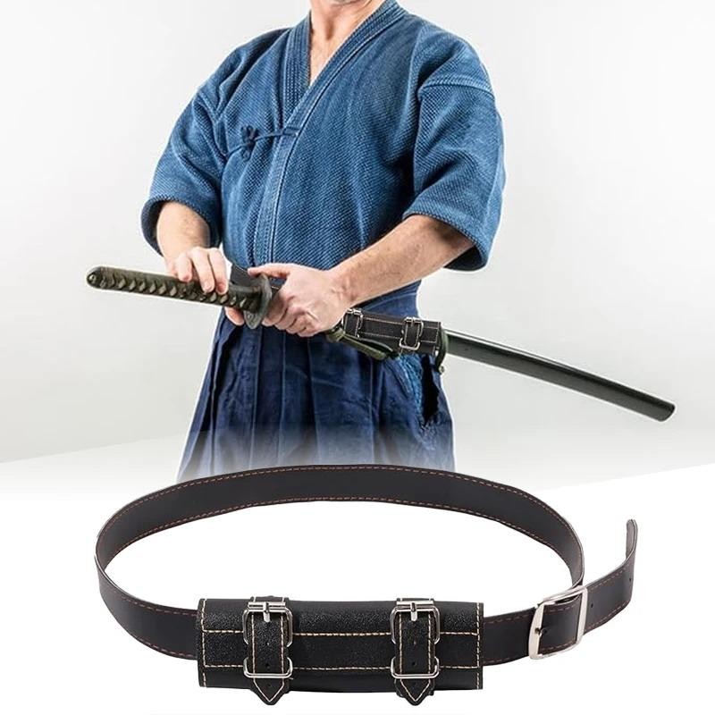 Sword Belt Party Cosplay Sword Belt, PU Leather Knife Stand Shoulder ...