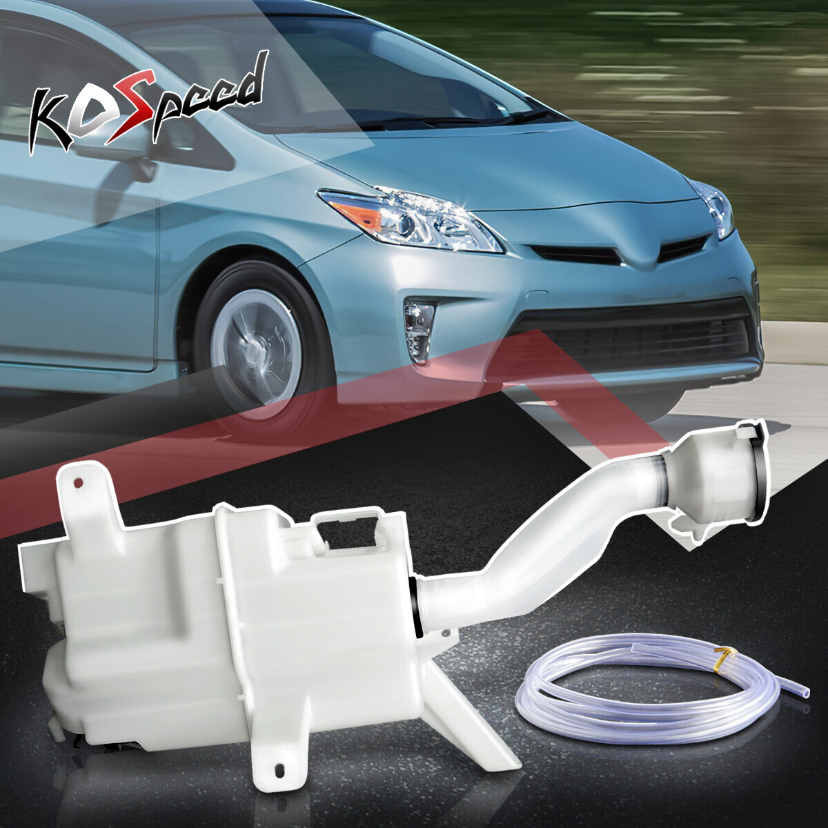 Windshield Washer Reservoir Bottle Tank w/Pump for 12-15 Toyota Prius V ...