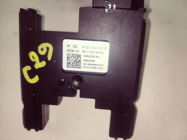 Steering Angle Sensor 2215459232 MERCEDES 221 S550 Cl550 OEM for sale ...