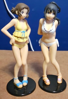 Hyouka Eru Chitanda Mayaka Ibara Bikini Ver. Figure Bundle Kadokawa | eBay