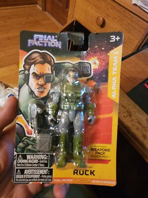 Final Faction: Alpha Team 1 - Sergeant Ruck Action Figure NEW | eBay