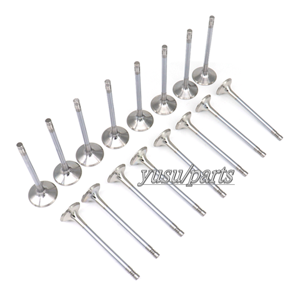Mahle 6mm Intake Exhaust Valves Set For VW GLI GTI Tiguan GTI 2.0T Audi ...
