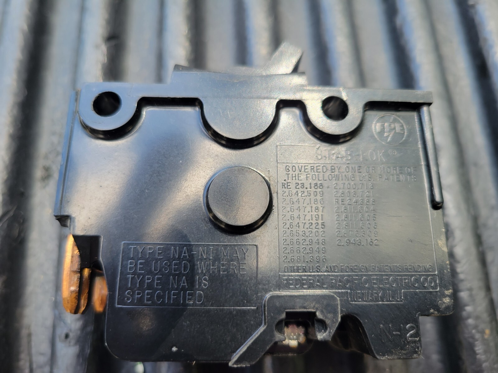 FPE Federal Pacific NA230 Stab Lok 30 Amp 2 Pole Circuit Breaker THICK ...