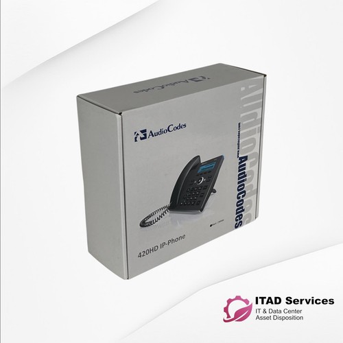 AUDIO CODES 420HD IP - Phone Black 420HDG | eBay