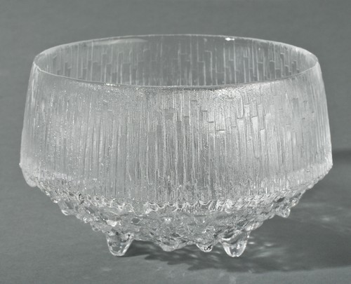 Litalla Ultima Thule Glas Schüssel Tapio Wirkkala Finland Scandinavian ...