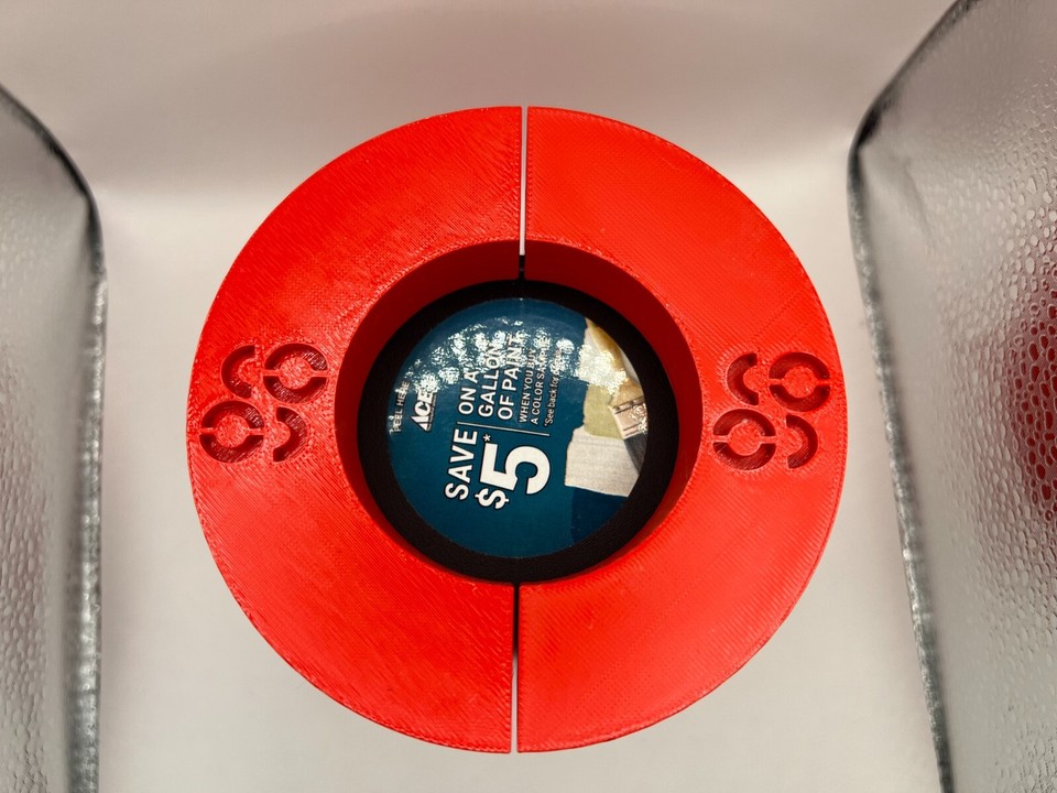 Magnetic Sample Half Pint Adapter For Paint Shakers (For Ben Moore Or C ...