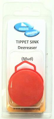 Dragon Grando Tippet Sink Line Degreaser Leader Mud - made in the UK ...