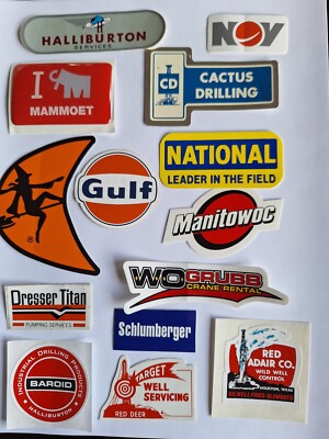 Red Adair Halliburton NOV sticker Iron Worker Oilfield Workers PMG 21 ...