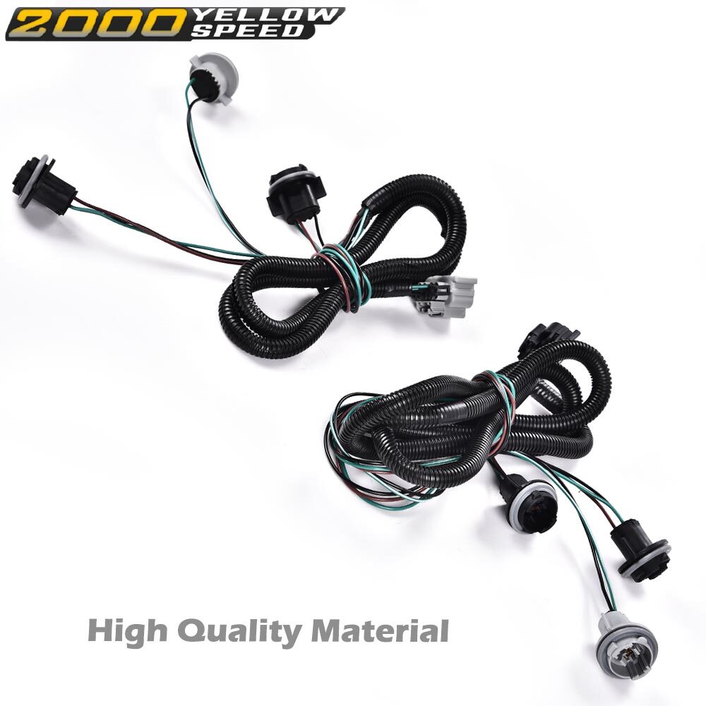 Fit For 07-14 Chevy Silverado Pickup Truck Tail Light Lamp Wiring ...