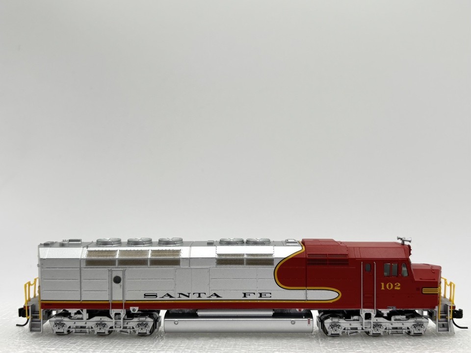 N Scale Athearn Santa Fe EMD FP45 Powered Diesel Locomotive ATSF #102 ...