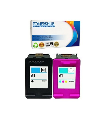 #61 Ink Cartridge For HP 61XL Deskjet 2540 2543 2541 1000 2544 1010 ...