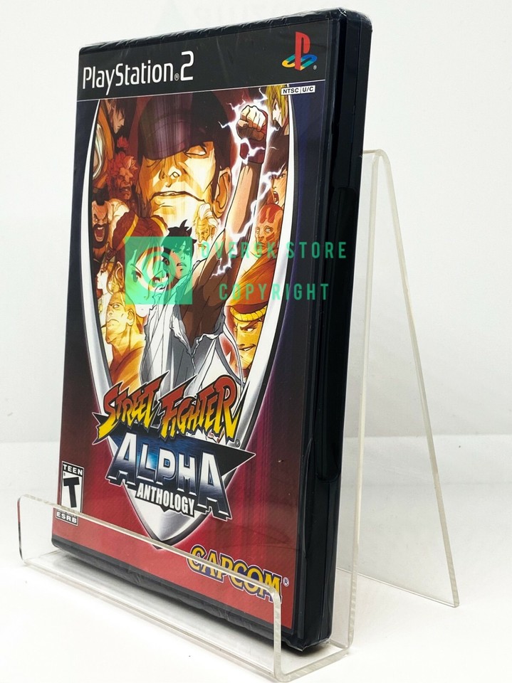 Street Fighter Alpha Anthology - PS2 - Brand New | Factory Sealed ...