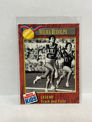 1990 Sports Illustrated for Kids #215 Wilma Rudolph Track and Field | eBay