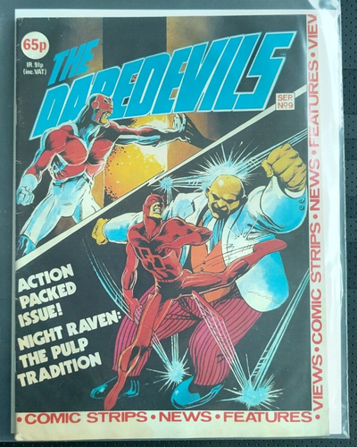 The Daredevils #9 September 1983 - Alan Moore, Frank Miller - Bagged ...