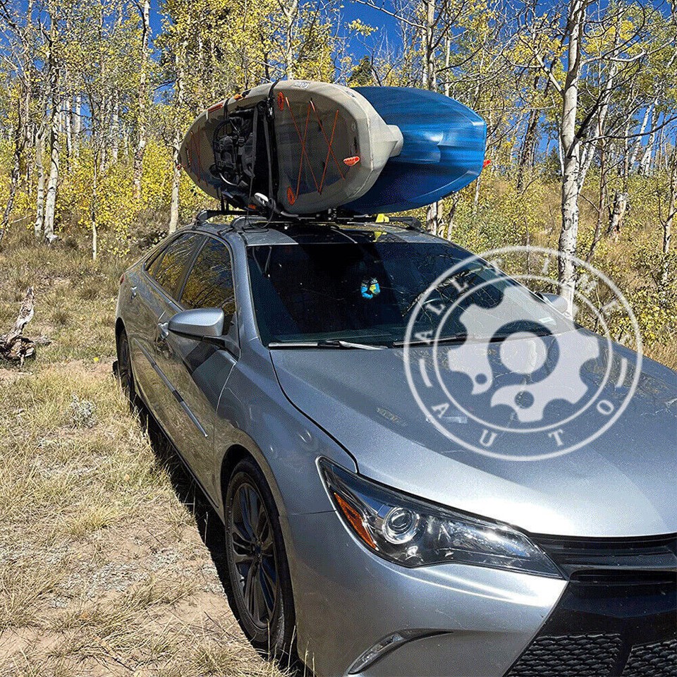 For Camry 2002-17 Cross Bar Luggage Carrier W/ Lock 44-49" Top Roof ...