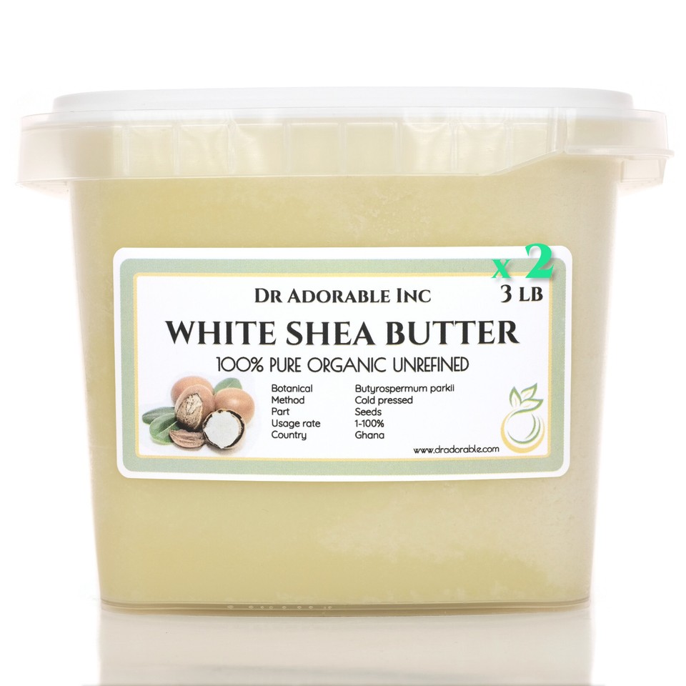 Premium High Quality Shea Butter WHITE Unrefined Raw Organic You Pick ...