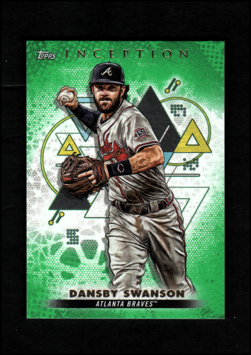 2022 Topps Inception Green #68 Dansby Swanson - NM-MT | eBay