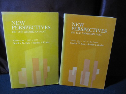 New Perspectives on the American Past Vols. 1 and 2 Katz Kutler | eBay