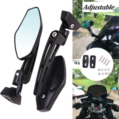 Universal Racing Rearview Mirrors for Yamaha YZF R6 R1 2009-2014 2010 ...
