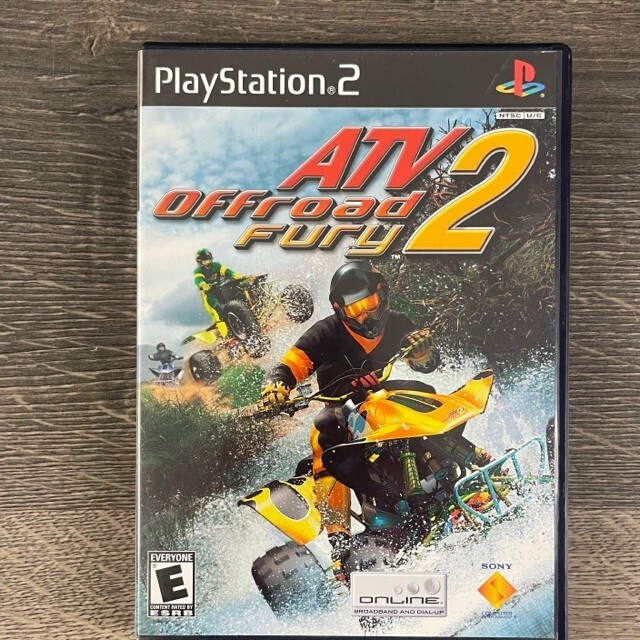 ATV Offroad Fury 2 (PlayStation 2 (PS2) (2002)) Tested Complete Video ...