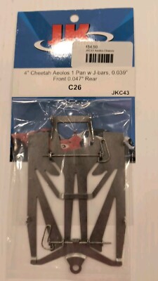 JK Products 4" Cheetah Aeolos Slot Car Chassis 1/24 Scale #JKC43 | eBay