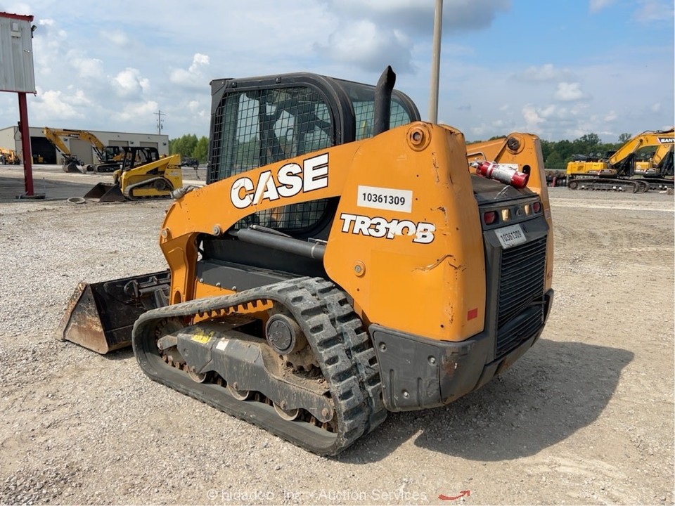 2022 Case TR310B Skid Steer Track Loader Crawler Aux Hydraulics Bucket ...